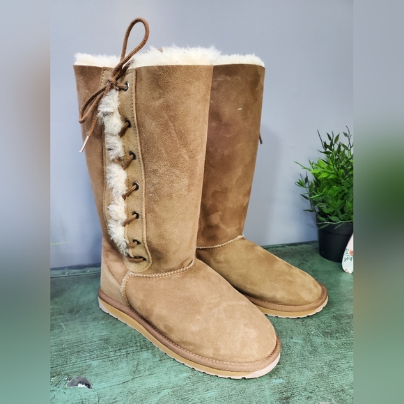 Emu Australia | Shoes | Emu Australia Platinum Hi Lace Boot | Poshmark